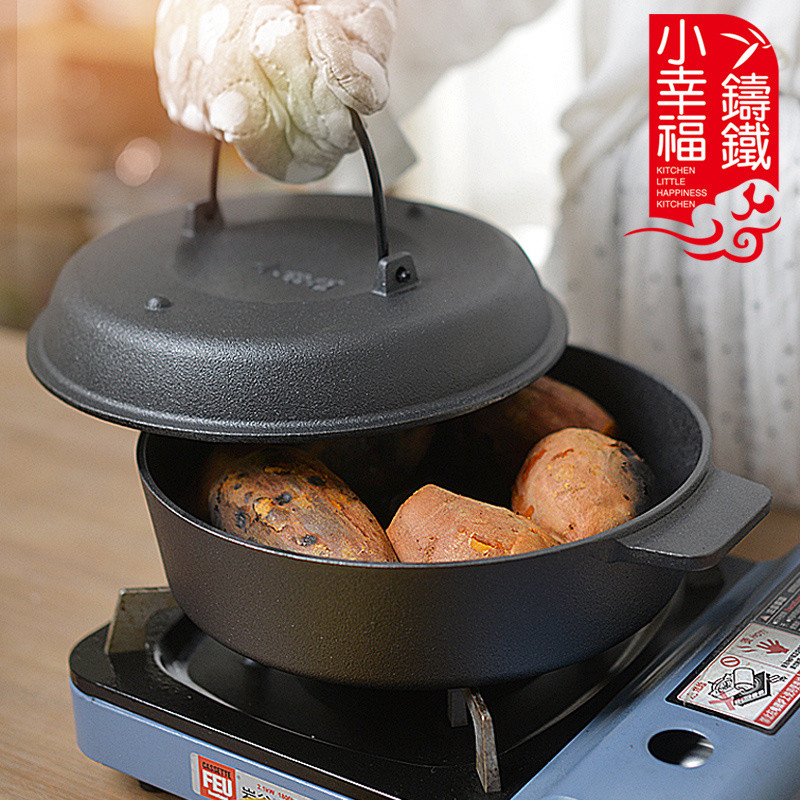 Thickened Cast Iron Sweet Potato Baking Pot Household Sweet Potato ...