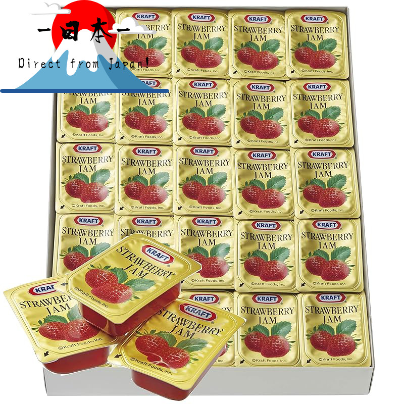 [Direct from Japan] Craft Strawberry Jam 14g × 50 pieces [Strawberry ...