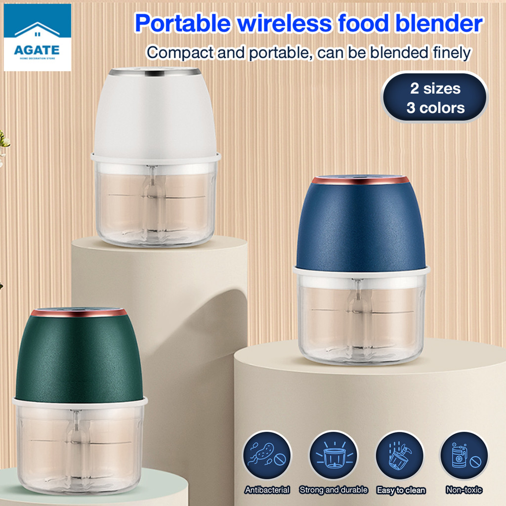 Electric Garlic Puncher Vegetable Meat Chilli Grinder Kitchen Blender ...