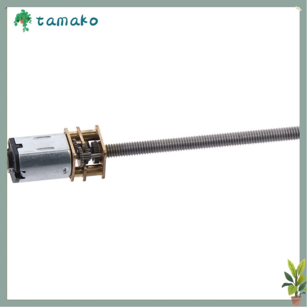 TAMAKO Reduction Motor, 6V 30RPM Low Speed DC Motor, Thread Output ...