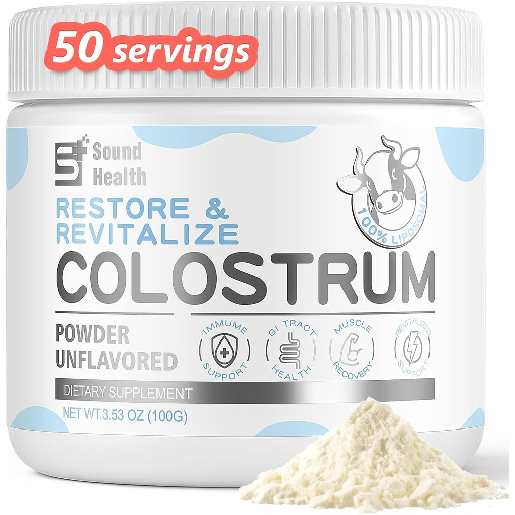 Colostrum Supplement Powder for Humans - Organic Bovine Colostrum ...