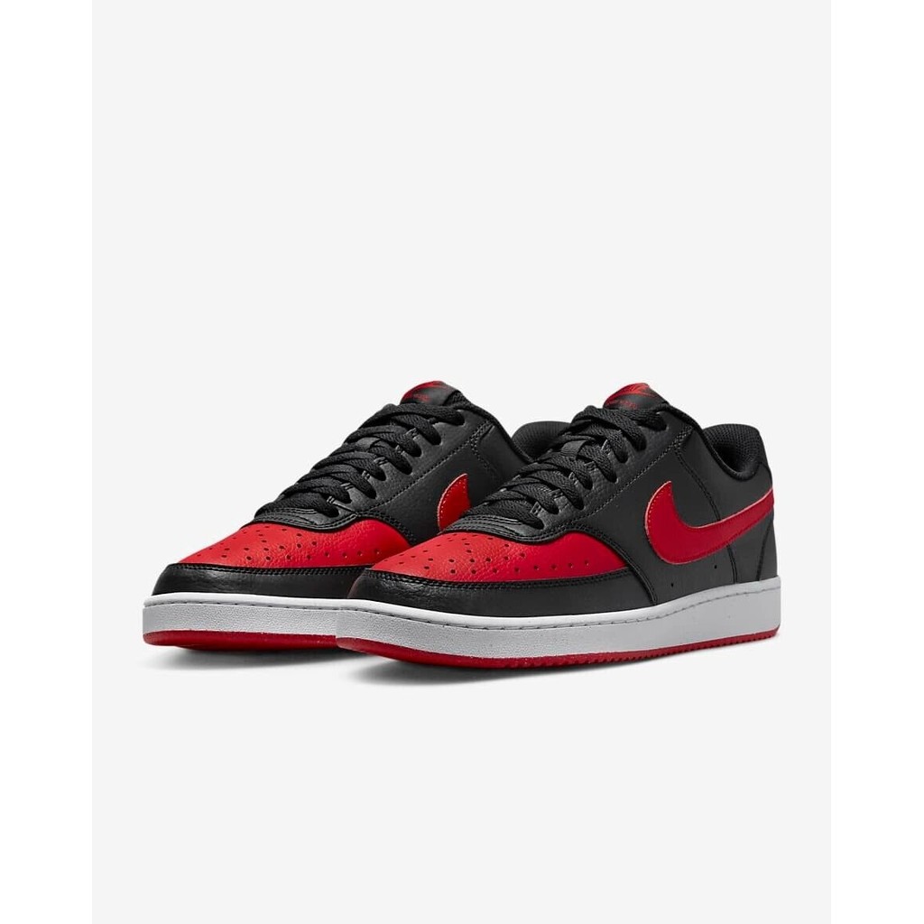 Nike Court Vision Low Next Nature "Black/University Red" FJ0685-010 ...