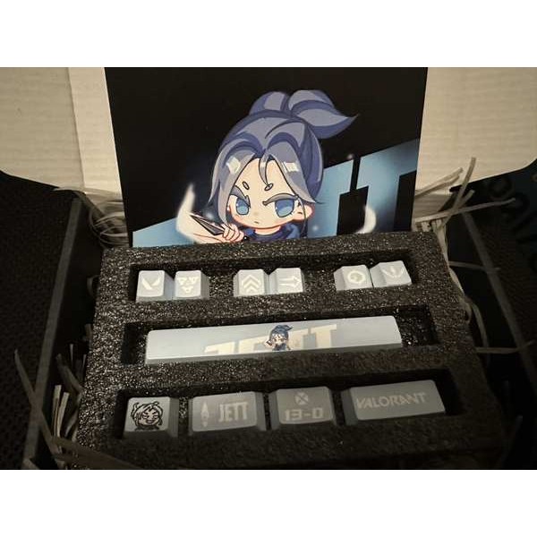 keycaps keycaps custom Valorant Jett Jet Keycaps 11 Keys PBT Material ...