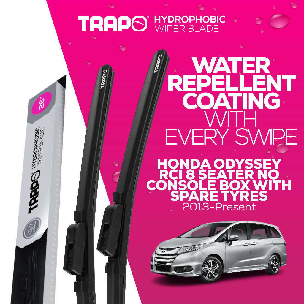 Trapo Hydrophobic Car Wiper Blade for Honda Odyssey RCI 8 Seater no ...