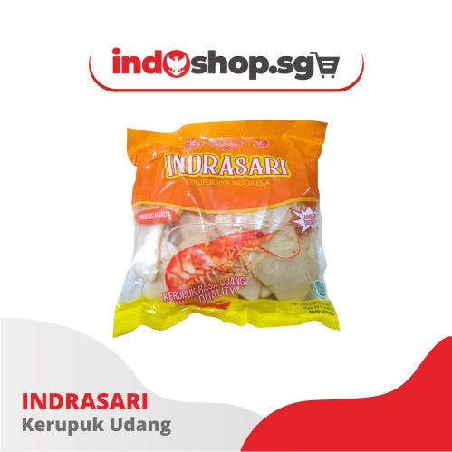 Prawn Fish Cracker Raw Indrasari 250gr | Krupuk Udang Ikan Indrasari ...