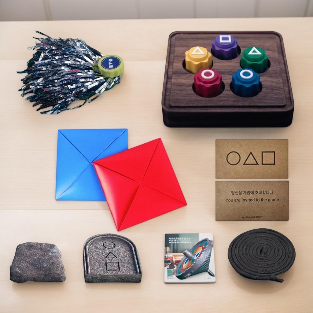 Squid Game 2 Gonggi Stones Set Korean Folk Game Set Korean Game Set ...
