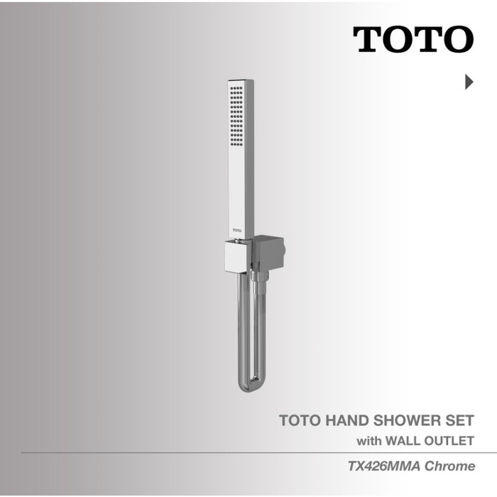 TOTO MA hand shower set with wall outlet TX426MMA shower/ | Shopee ...