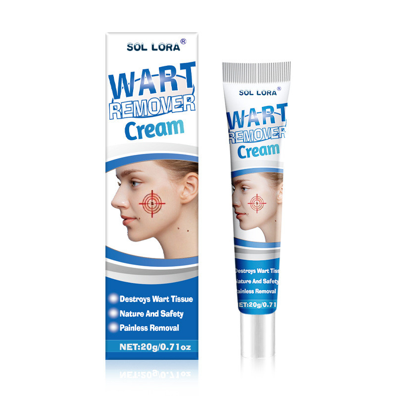 SOL LORA Wart Removal Cream Filamented Warts Corns Body Flat Warts ...