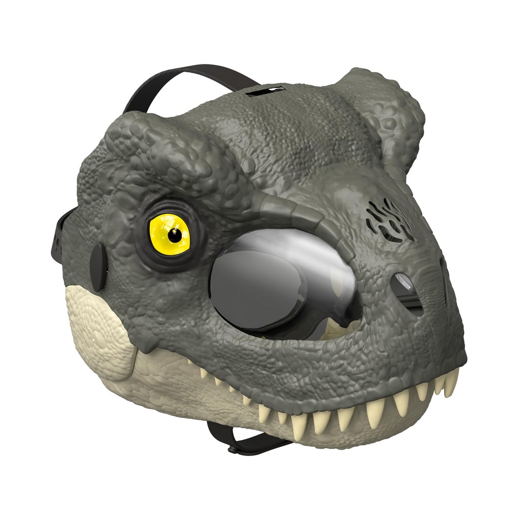 [Mattel] Jurassic World Battle Action! T-Rex Mask Kids Figure Dinosaur ...