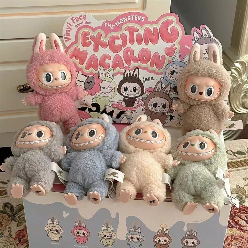 READY STOCK! POP MART Labubu Doll Plush Keychain Lychee Berry Labubu V1 ...