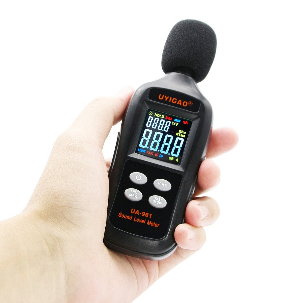 Shenzhen High Sensitivity Decibel Meter Portable Noise Detector Digital ...
