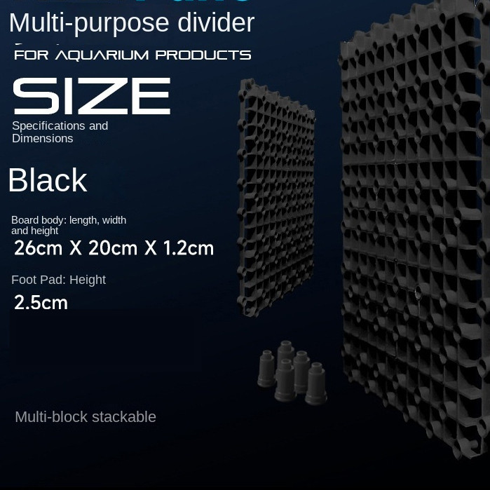 aquarium isolation board rack quarantine board divider fish ikan 鱼缸 ...