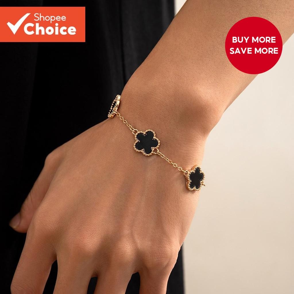 Multi-Color Linked Star Bracelet Set For Men & Women, Trendy Couple ...