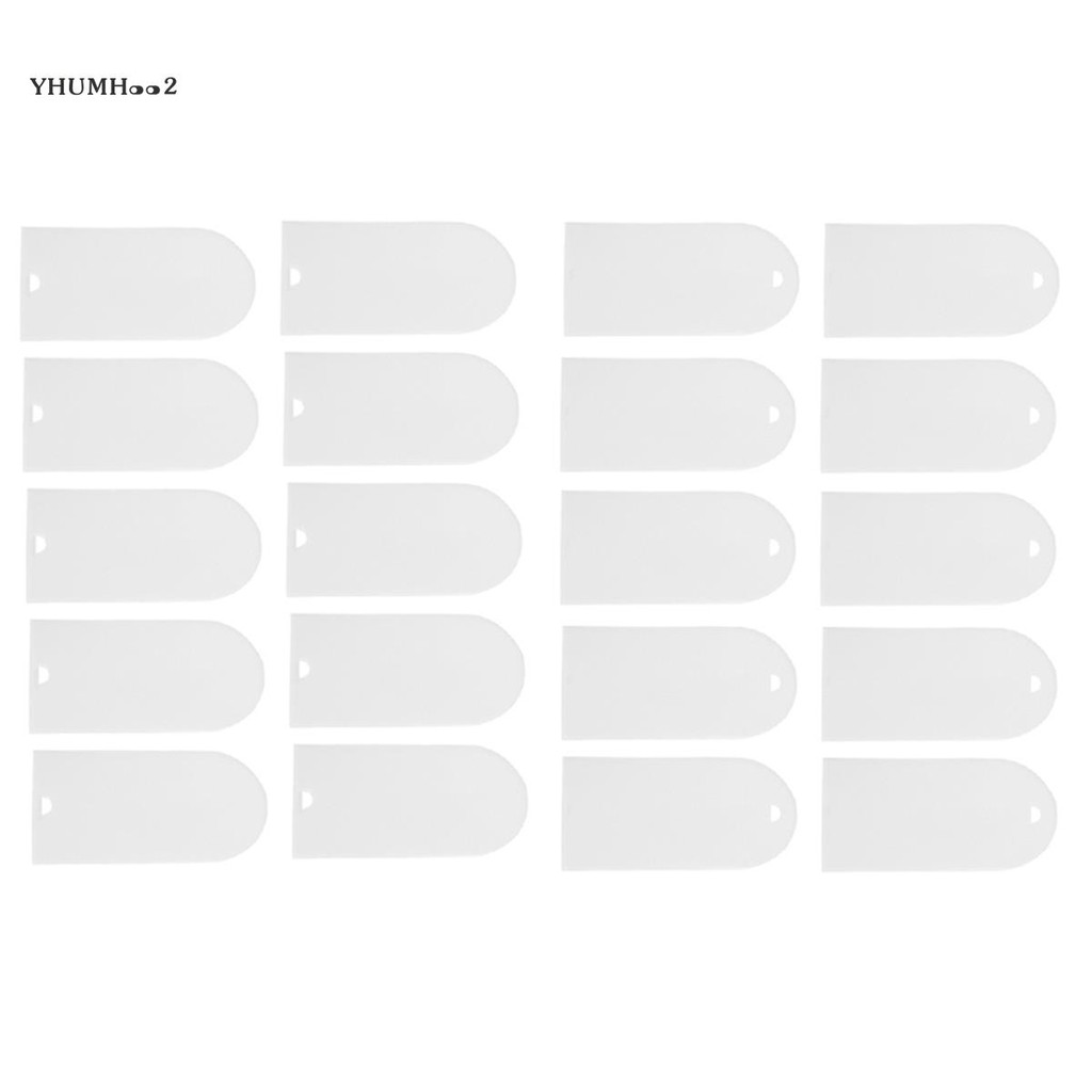 20Piece Tag Labels Chair Acrylic Arch Sign Blank Reserved Signs Acrylic ...