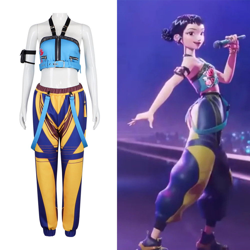 K-Pop Demon Hunter Role Playing Costume - Rumi Mirazoi cosplay W612 ...