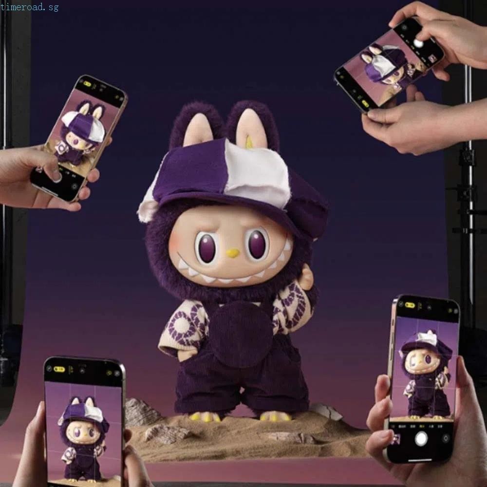 TIMEROAD Milan Labubu Plush Doll, Cartoon Pop Mart Keychain Labubu ...