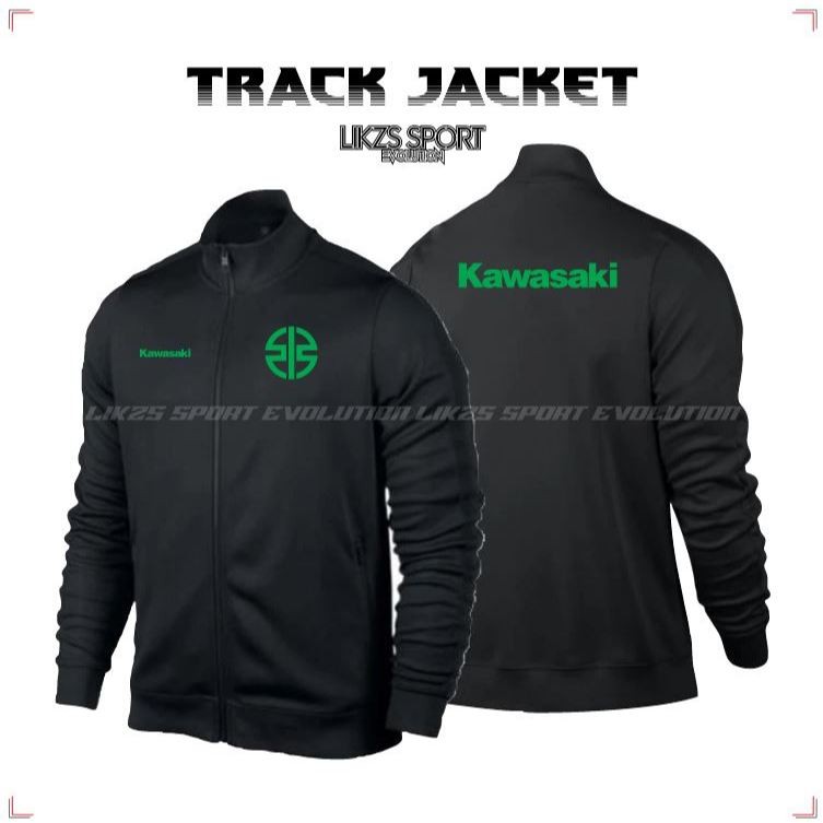 Kawasaki Motor Track Top Jacket DX2 Rider Sweater Rider Top Jacket ...
