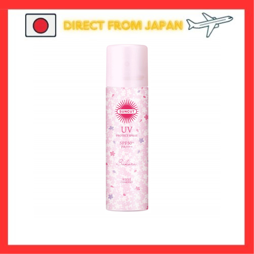 Suncut KOSE Sunscreen UV Spray SPF50+ PA++++ Waterproof Cherry Blossom ...