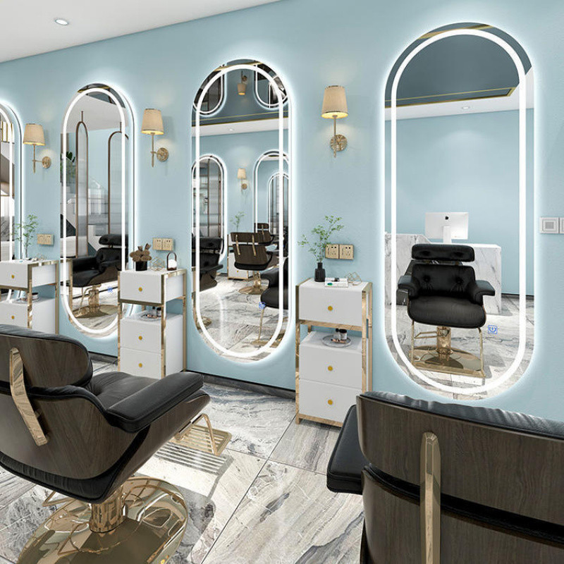 Q-6/MHY High-Profile Figure Hair Styling Station Salon for Hair Salon ...