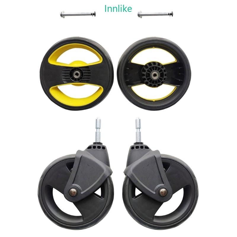 INN Universal Stroller Wheels Baby Trolley Wheels Baby Cart Wheels ...