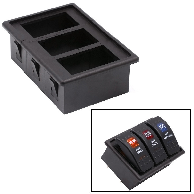 Car Yacht RV Modified Switch Combination Installation Frame Fixed Frame ...