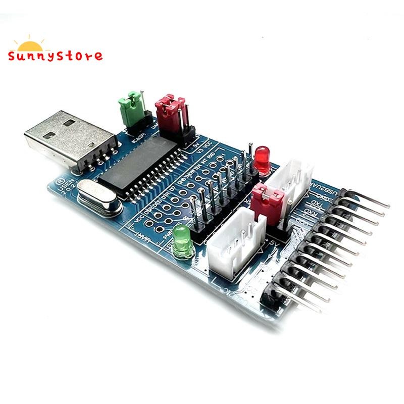 CH341A USB To I2C / IIC / SPI / UART / TTL / ISP Adapter EPP / Parallel ...