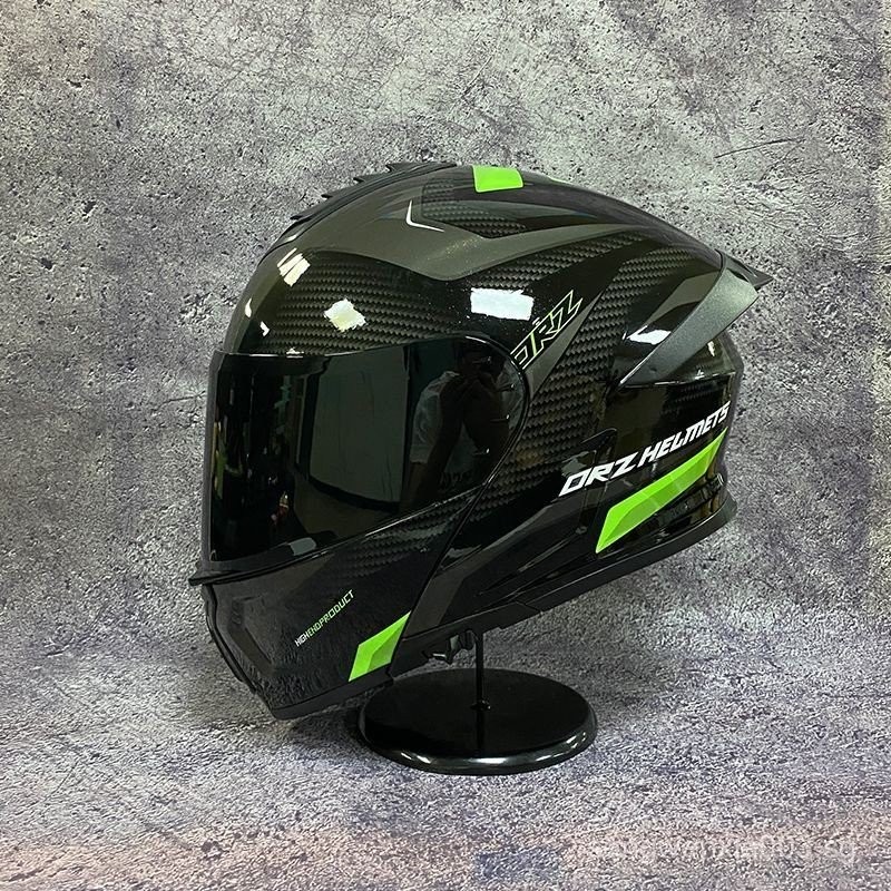 ORZ Motorcycle Helmet Modular Helmet Men and Women Full Face Helmet ...