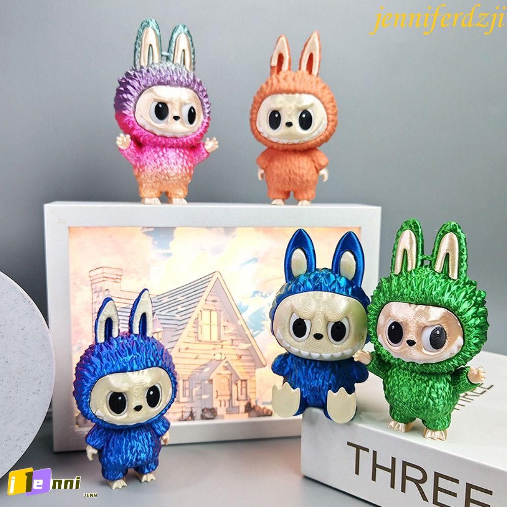 JENNIFERDZJI Labubu Figure, Handmade Craft Cartoon Shape 3D Printing ...