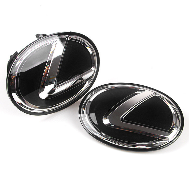 Lexus Car Logo Lexus Modified Mesh Label Black Mirror Crystal Label ...