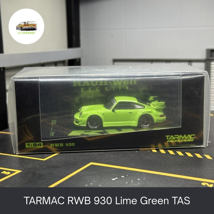 Tarmac Works RWB 930 Lime Green Tokyo Auto Salon Limited Edition ...