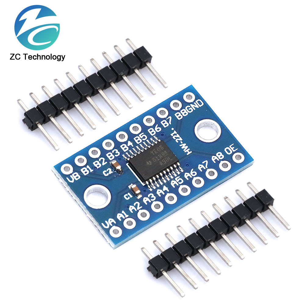 1/5pcs 3.3V 5V TXS0108E 8 Channel Logic Level Bi-directional Converter ...