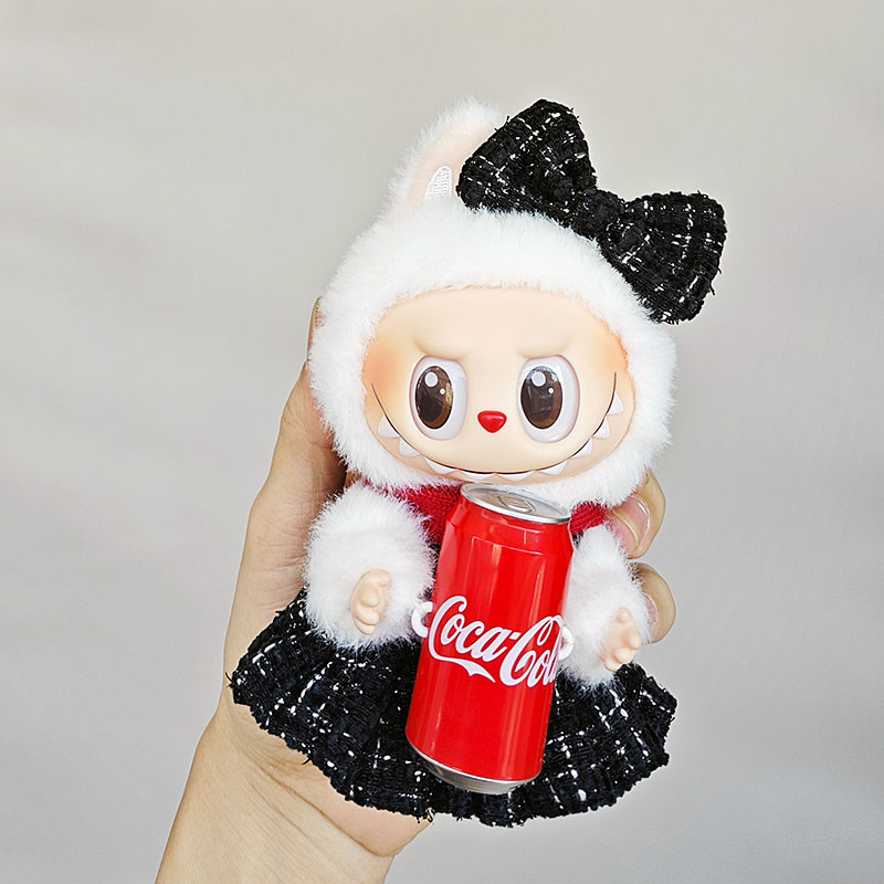 LABUBU Coca-Cola Series Clothes|Strappy skirt set+hair accessory|for ...