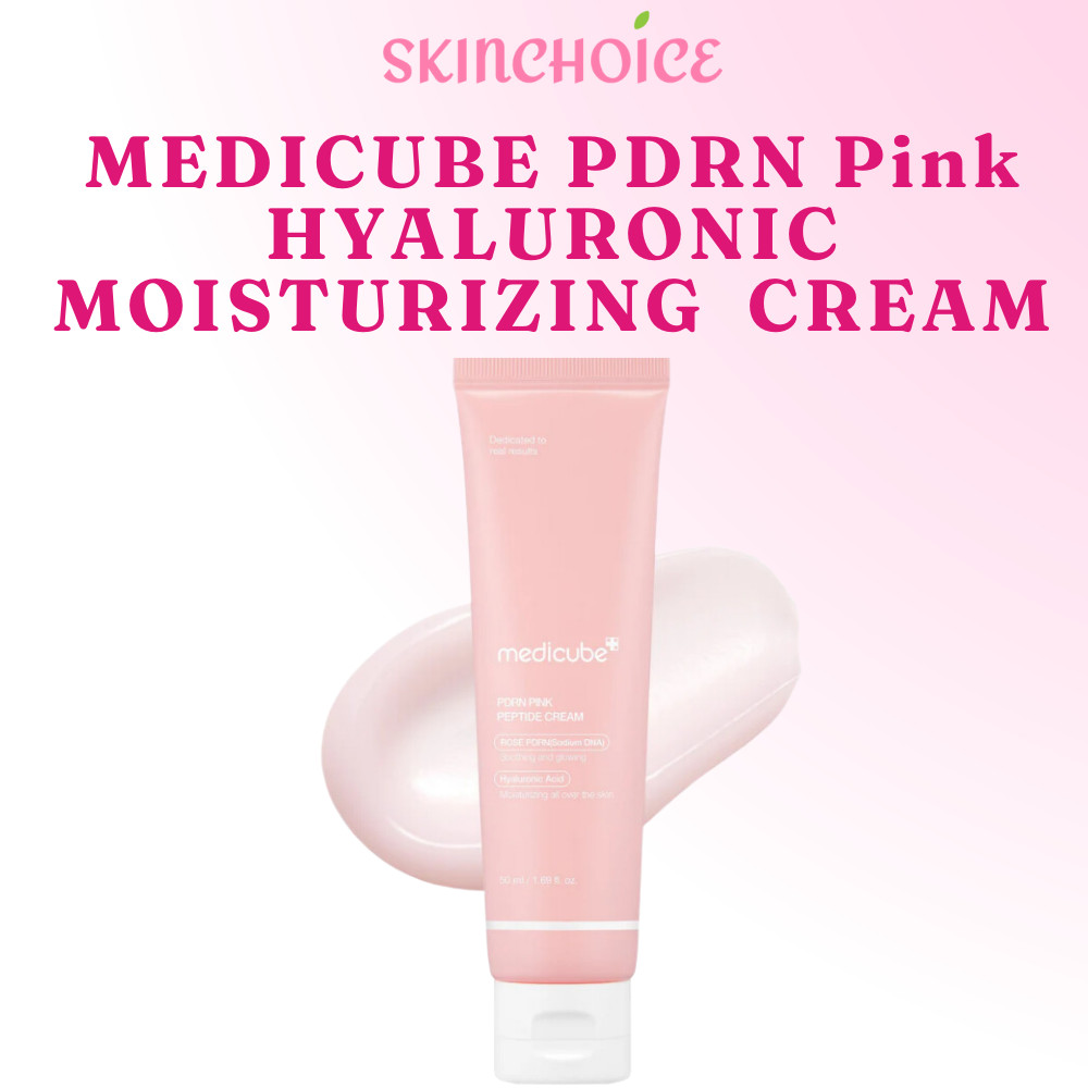 MEDICUBE PDRN PINK HYALURONIC MOISTURIZING CREAM 50ml | Shopee Singapore