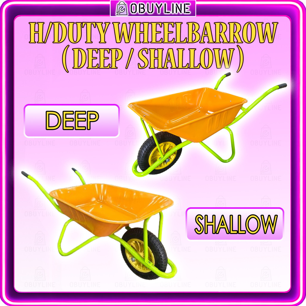 Kereta Sorong Heavy Duty – Heavy Duty Wheelbarrow (3 in 1, Deep ...