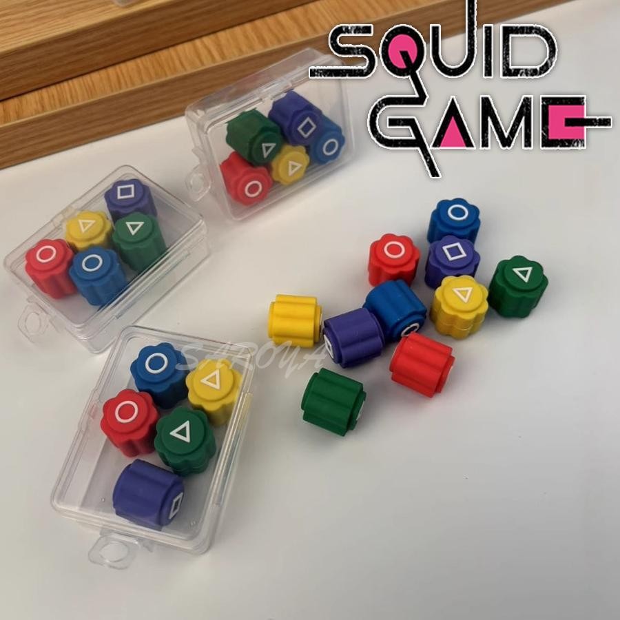 Gonggi Set Squid Game Gonggi Stones Traditional Korean Stone Catching ...
