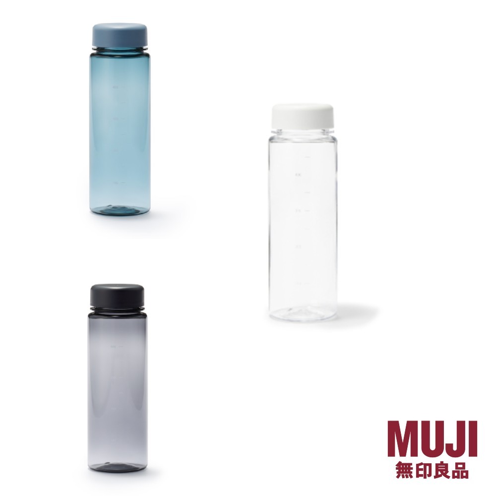 [Bundle of 6] MUJI Water Bottle with Scale 500ml Mix Color | Shopee ...