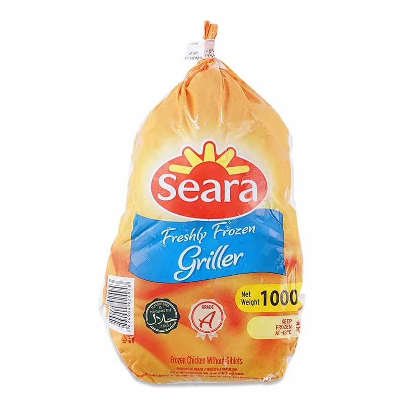 Seara Frozen Chicken Griller Brazil Pack, 1Kg | Shopee Singapore