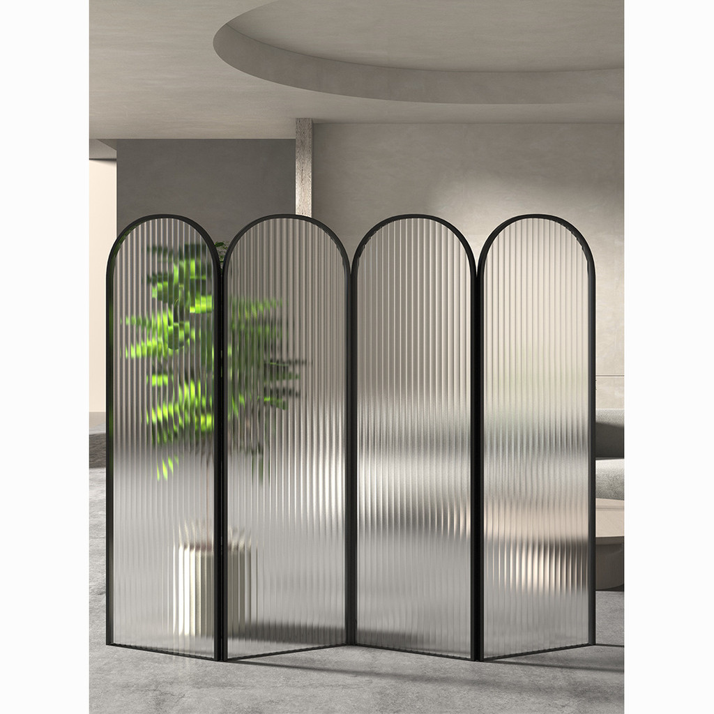 Living Room Partition Light Luxury Small Apartment Nordic Sliding ...