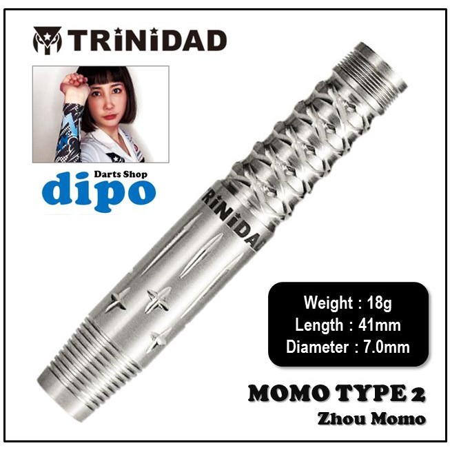 TRiNiDAD Soft Darts - Pro Model MOMO Type2 ( Zhou Momo's designed model ...