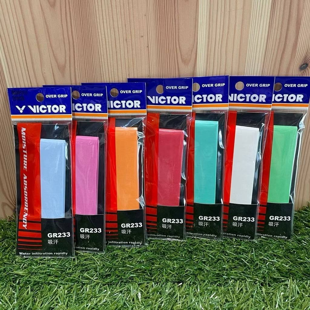 100% Victor Grip GR233 GR233-3 Overgrip 3 IN 1 Badminton NonSlip PU ...