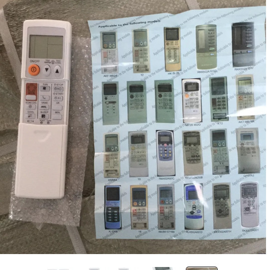 Mitsubishi air conditioner remote control for KM05E KM06E KM09G KD05D SG10 MSZ-GE35VA MSZ-GE42VA ...
