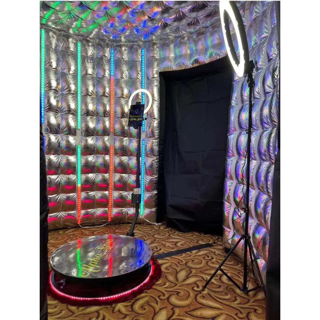 360 Photo Booth Enclosure Inflatable Led 360 Photo Booth Enclosure ...