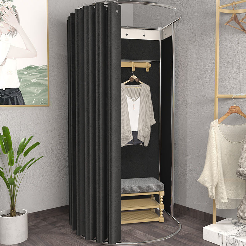 Shopping Mall Clothing Store Fitting Room Floor-Standing Clothes Room ...