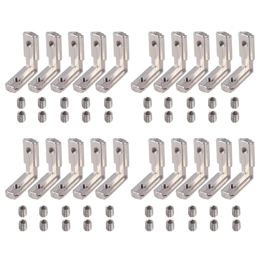 Rust Resistant T Slot Inner Connector for 2020 Aluminum Profiles (63 ...