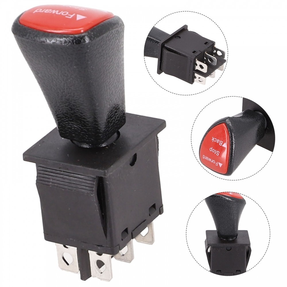 Slide Rocker Switch Car Accessories DPDT Plastic+metal Replacement ...