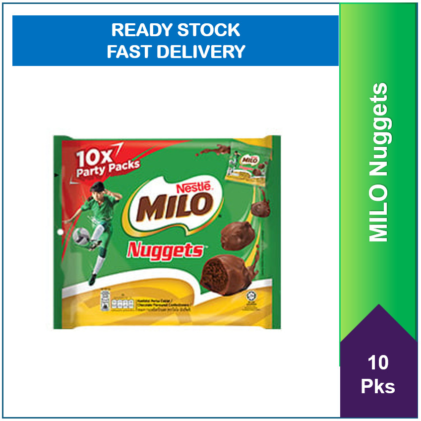 MILO Nuggets 10 mini packs - Sharebag | Shopee Singapore