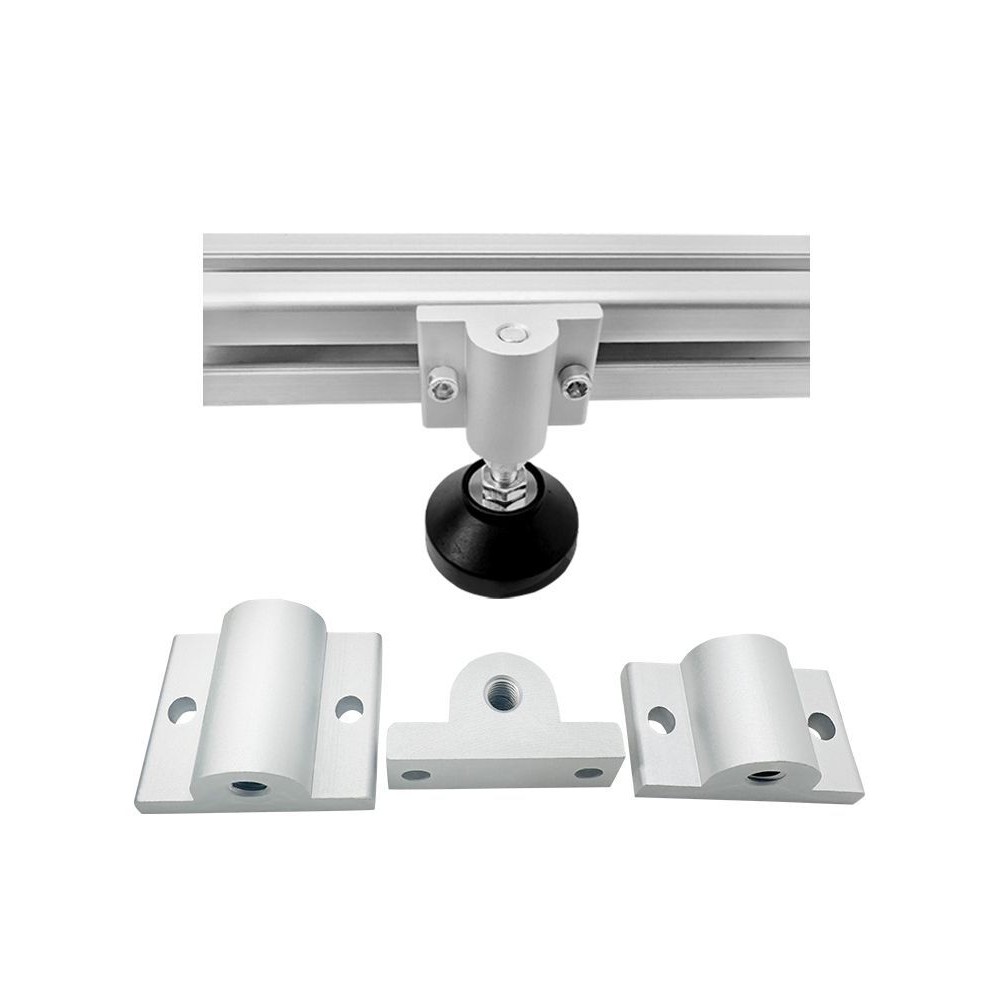 [Taiwan Shipment] Aluminum Profile Foot Connector Fixture Caster Cup ...