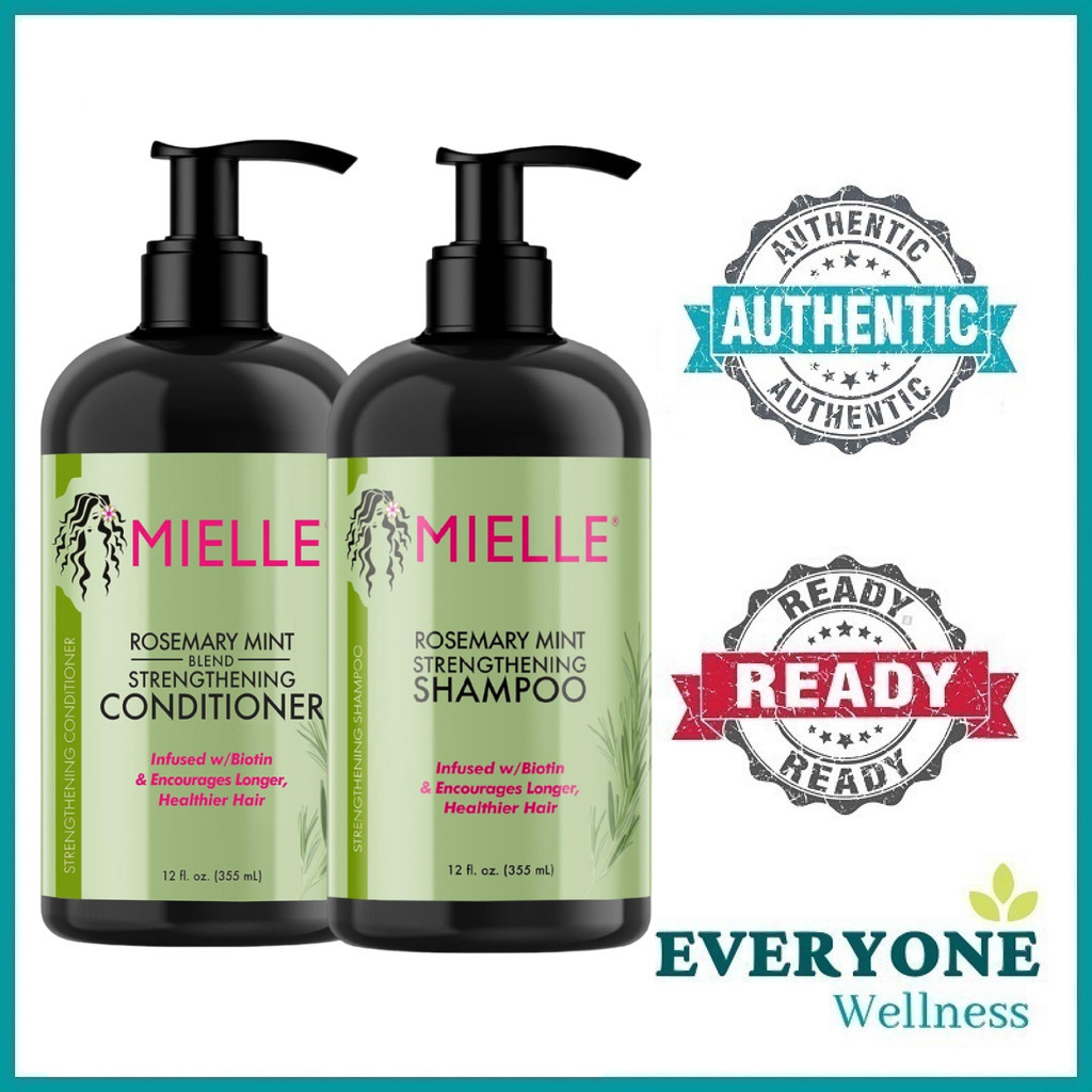 [Local Delivery] Mielle Organics Rosemary Mint Strengthening Shampoo ...