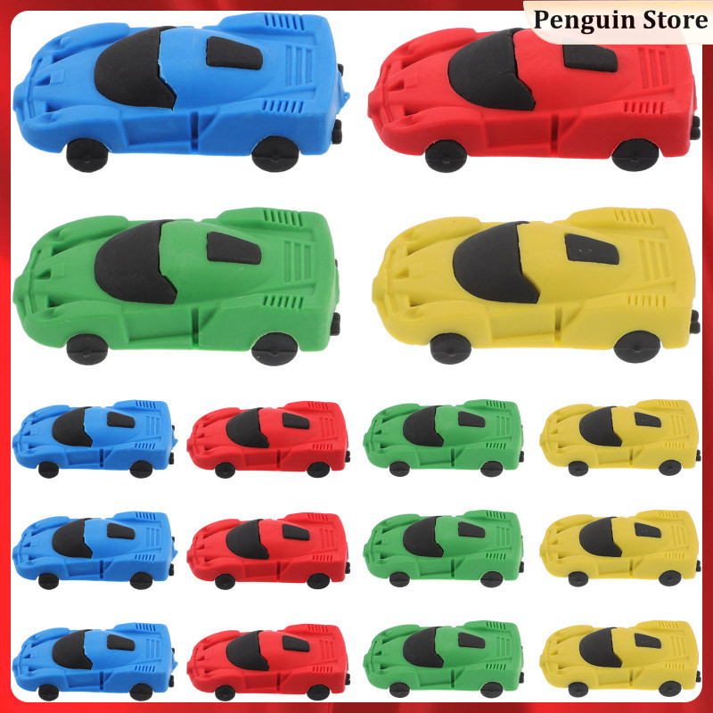 20 Pcs Car Eraser for Kids Cars Adorable Erasers Design Child hainesi ...