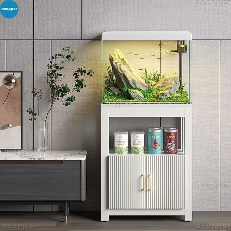 Fish Tank Aquarium Living Fish Tank Room Small Integrated Household ...